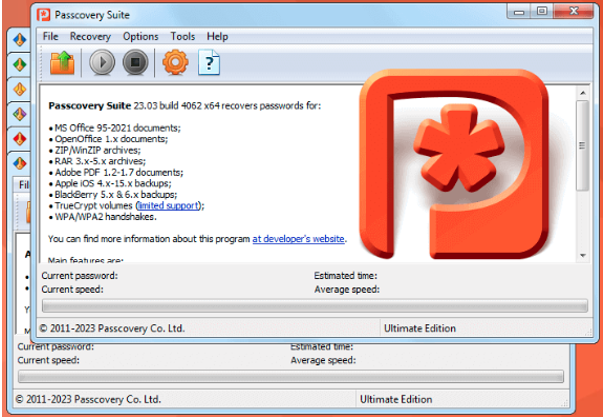 Passcovery - Software Sources - Software Sources